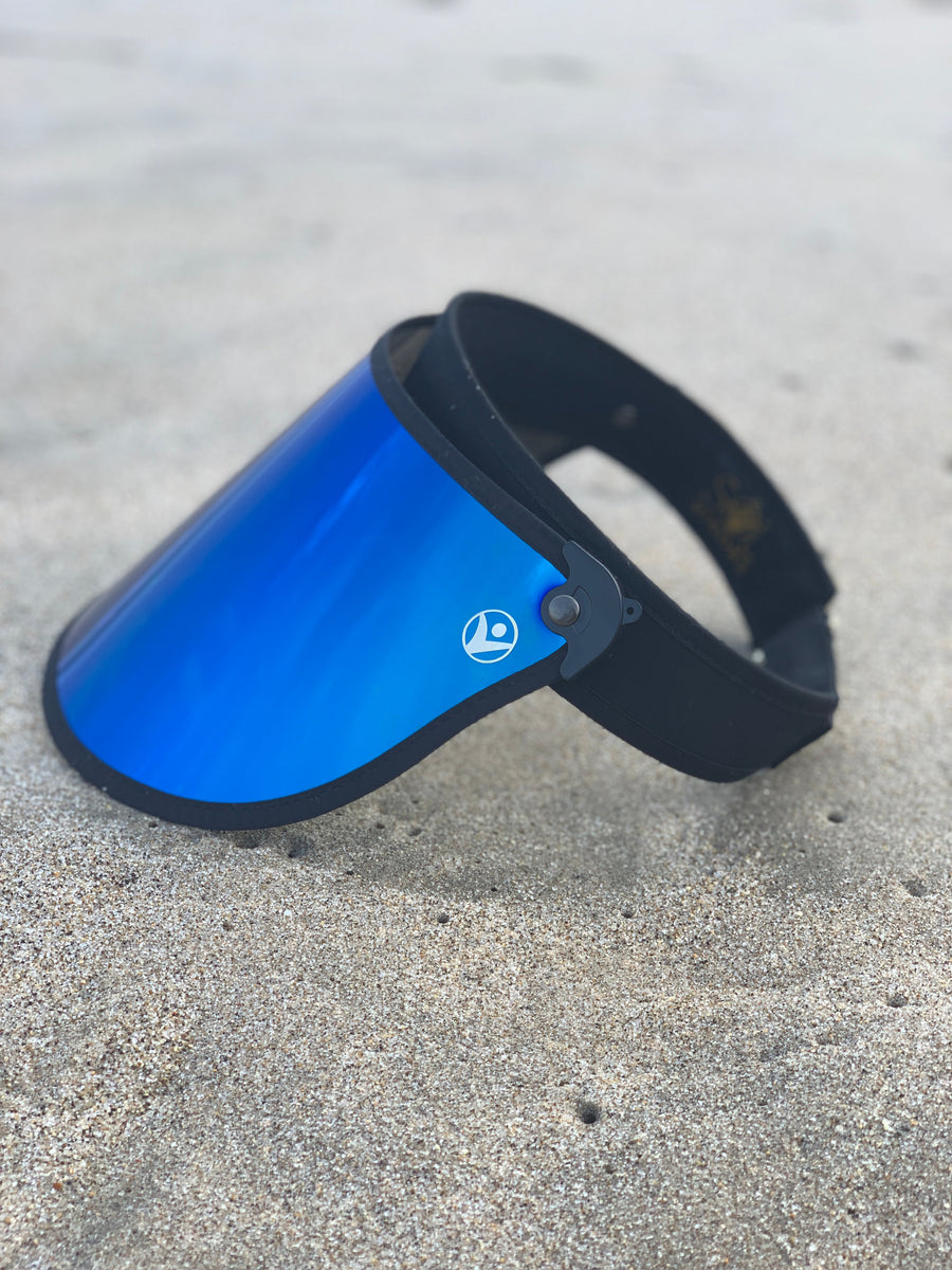 Elektra’s Blue "Comfort Strap Extended" Black Band – Sól Visors